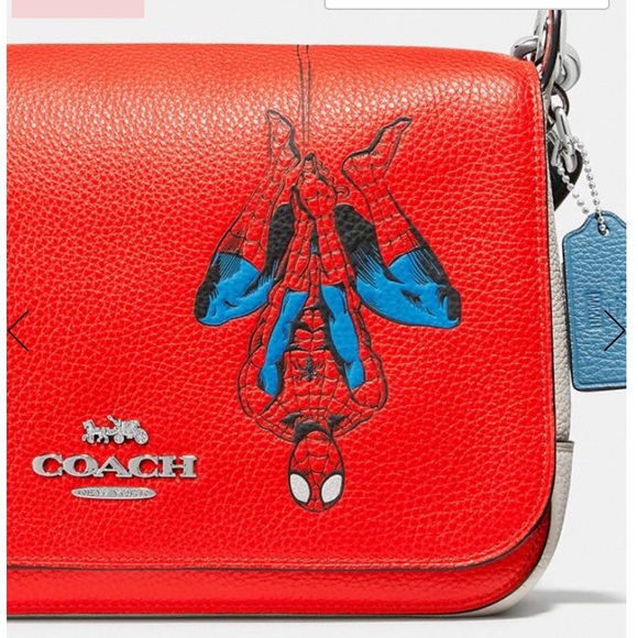 Coach | Bags | Coach Marvel Jes Messenger With Spidermen | Poshmark